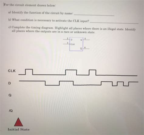 Solved For The Circuit Element Drawn Below A Identify The Chegg Com