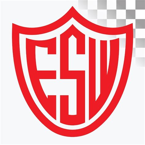 Premium Vector Fsw Letter Logo Design