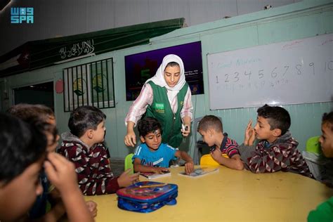 Ksrelief Implements 19th Volunteer Program In Jordans Zaatari Refugee Camp