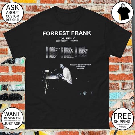 Forrest Frank Jesus Generation Tour 2026 Shirt Hoodie Sweater Long