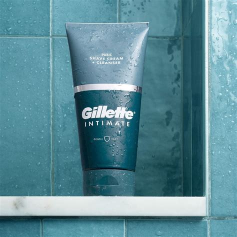 Gillette Intimate 2 In 1 Pubic Shave Cream And Cleanser 6 Oz Buy