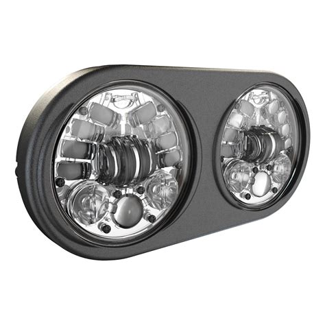 Jw Speaker 8692 Led Headlight Dual 575 Chr Bezel 553961 All All