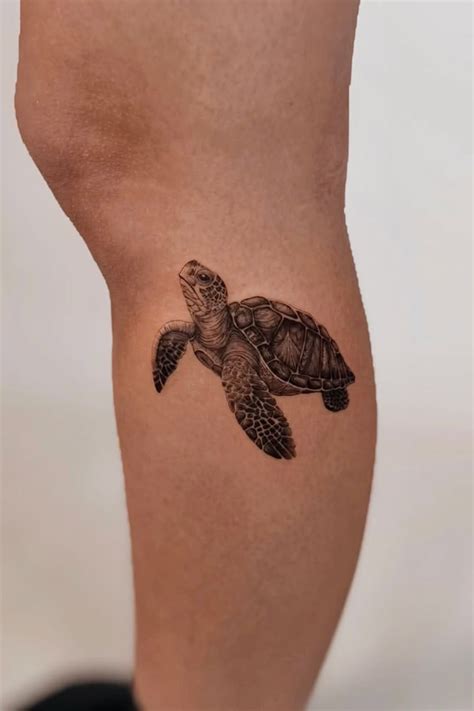 20 Turtle Tattoos That Feel Like Ocean Magic
