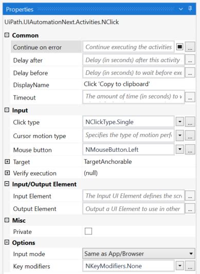 Ui Automation Click To Copy Button Doesnt Work Studio Uipath
