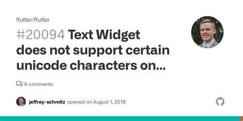 Text Widget Does Not Support Certain Unicode Characters On Android