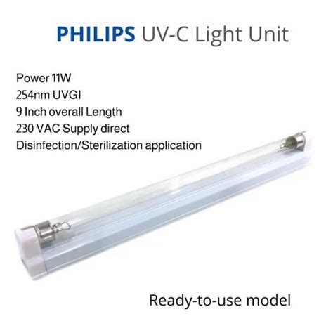 Soft Glass Watts Philips UV Lamp Voltage V At Piece In Mumbai