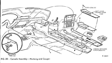 Tips On Console Removal I Would Like To Repair Replace The Stereo Classic Cougar Maintenance