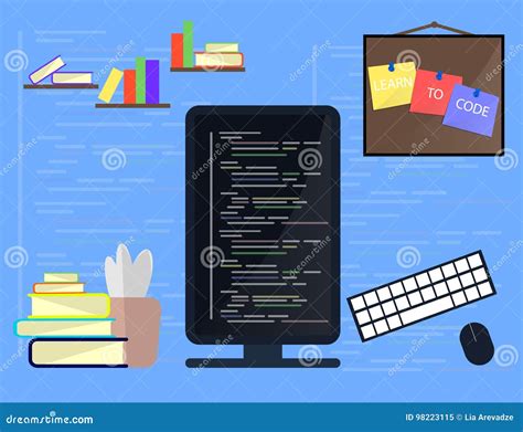 Learning Programming And Coding Concept Website Development Web