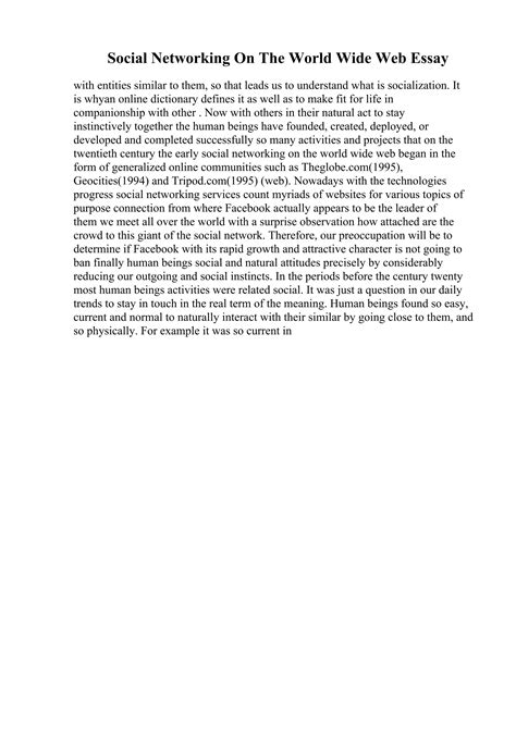 Classification Essay Examplespdf