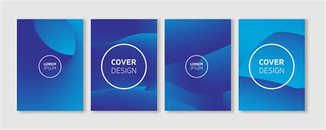 최소한의 벡터 커버 디자인파란색에서 추상 액체 3 차원 곡선 라인편집 가능한 Blob 전단지 서식 파일 벡터 배경 모던 양식에 대한 스톡 벡터 아트 및 기타 이미지 Istock