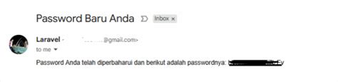 Cara Membuat Fitur Update Password Otomatis Di Laravel