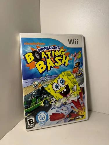 Spongebob Boating Bash Nintendo Wii Mercadolivre