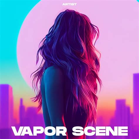 Vapor Scene Girl Premade Album Cover Art • Buy Cover Artwork