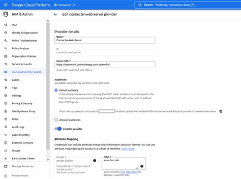 Google Object Storage Connecter Help Center