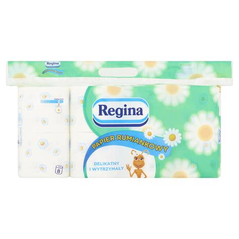 Papier toaletowy Regina rumiankowy 8szt. Delitissue – Sklep Społem Kielce