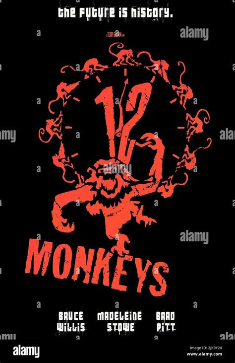 Movie Poster Film Twelve Monkeys 12 Monkeys Usa 1995 Director Terry