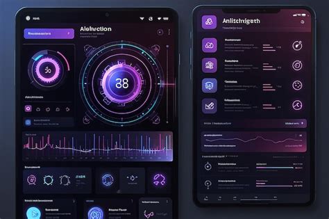 Futuristic Technology Interface Design Premium Ai Generated Image