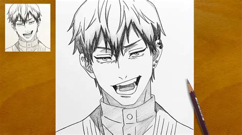 Naoya Zenin Drawing Jujutsu Kaisen Sketch Process Youtube