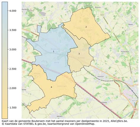Gemeente Boutersem In Cijfers En Grafieken Update 2025 Allecijfersbe