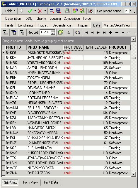 The Database Experts Doctest Data Generator