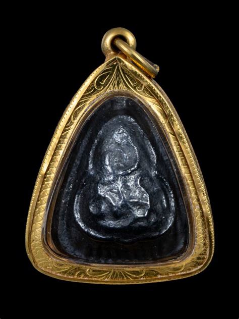 พระปิดตาลป บุญ วัดกลางบางแก้ว เนื้อเมฆพัด จ นครปฐม พร้อมเลี่ยมทอง เว็บ วุดดี