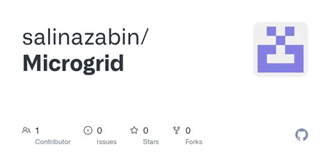 Github Salinazabinmicrogrid