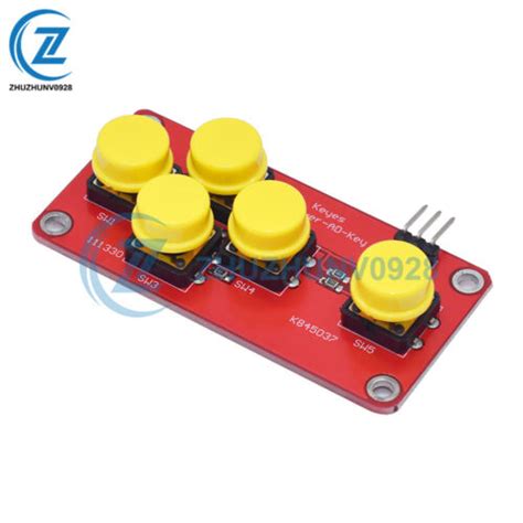 Ad Keyboard Electronic Blocks Simulate Five Key Module Analog Button