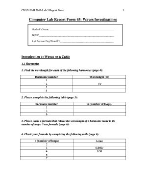 Computer Lab Report Fill And Sign Printable Template Online