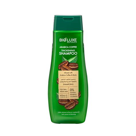 Bio Luxe Naturals Arabica Coffee Thickening Shampoo For Thinweak Ha