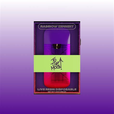 To The Moon Rainbow Zerbert Baked In Bushwick