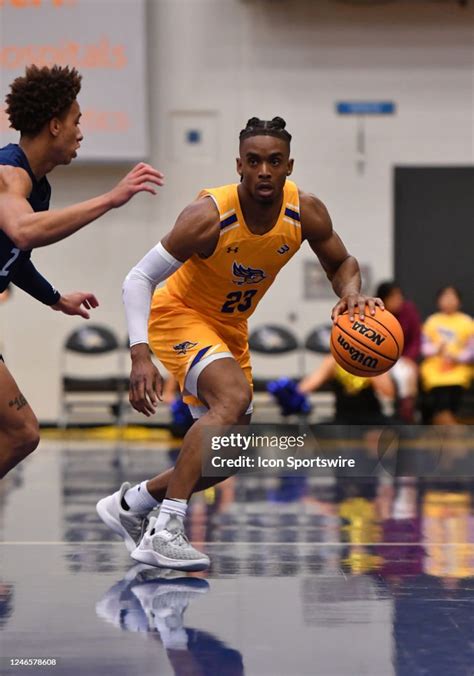 Cal State Bakersfield Roadrunners Guard Ivan Reynolds Dribbles The