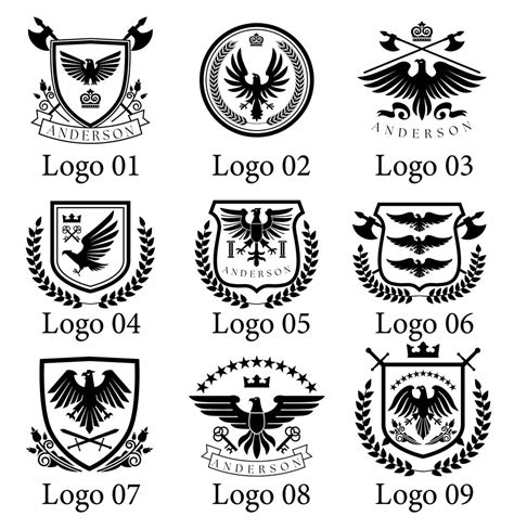 Eagle Emblem Wax Seal Stamp Eagle Wings With Shield Seal Stamp Crest