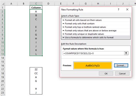 Conditional Formatting Excel Highlight Cell Text That Equals One Of Multiple Other Cells