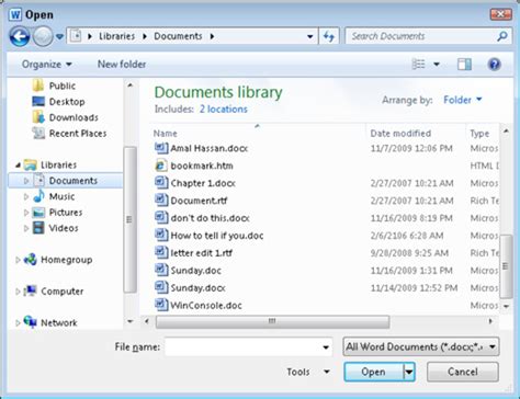 How To Work With Multiple Word Documents At The Same Time Dummies