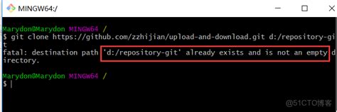 Git工具 将源码clone到本地指定目录的四种方式marydon的技术博客51cto博客