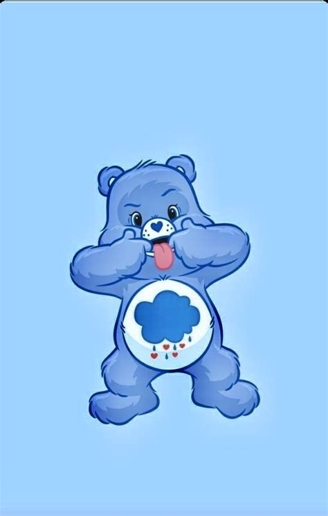 Blue Carebears Blue Care Bear Drawing Blue Care Bear Logo Care Bear