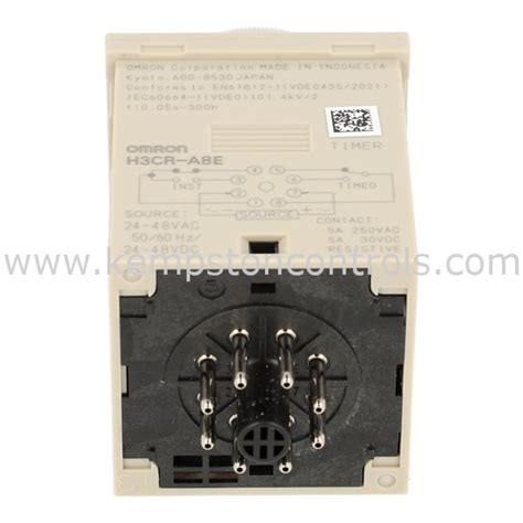 Omron H3cr A8e Ac Dc24 48 Omron Timer 8pin Multi Function 0 05s 300h Kempston Controls