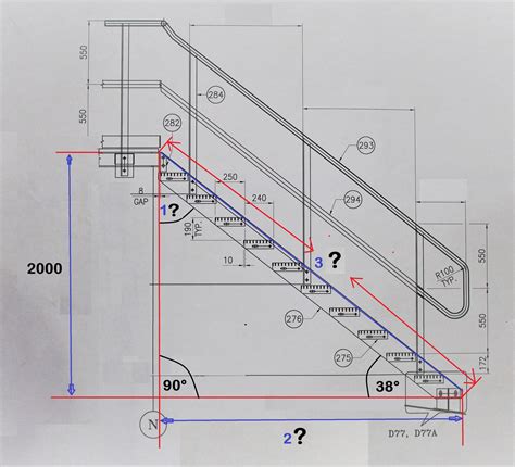 Structural Staircase Degree And Length Calculation Formula Structural Staircase Degree And Length Calculation Formula