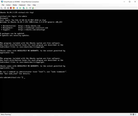 Creating A Very Basic Router For A Hyper V Private Network Part Three Configuring Ubuntu As