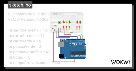 Semafaro Duplo Wokwi ESP STM Arduino Simulator