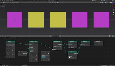 blender 3 0 geometry nodes random per object material blender stack