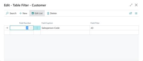 Dynamics 365 Business Central Using Security Filters To Limit Data