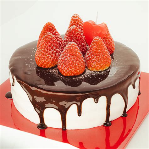 🍓🍫 발렌타인 딸기 초코 케이크 예약중 경기도 용인시 처인구 이동읍 비즈프로필
