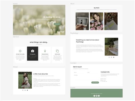Stylized Website Landing Page UI Design In Figma Website Development