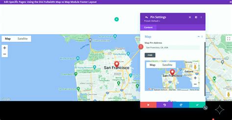 Usando El Divi Fullwidth Map Vs Map Module Wpade