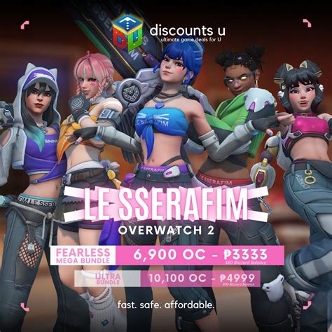 Discounts 🪩 Le Sserafim X Overwatch 2 Overwatch Get The New