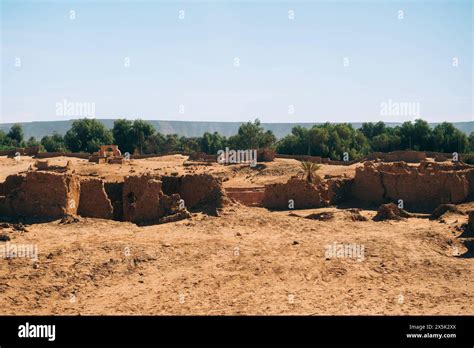 Ruins Of The Ancient Village Of Germa Capital Of The Garamantes Empire