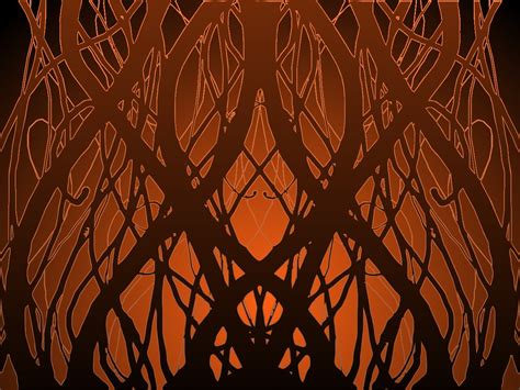 아르누보 벽지주황색무늬갈색조명나무 157443 Wallpaperuse