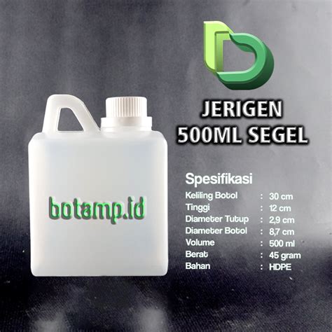 Jerigen Madu 500ml Segel Botampid
