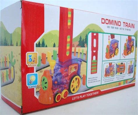 Детская игрушка паровозик с домино DOMINO Happy Truck, разноцветный (ID ...
